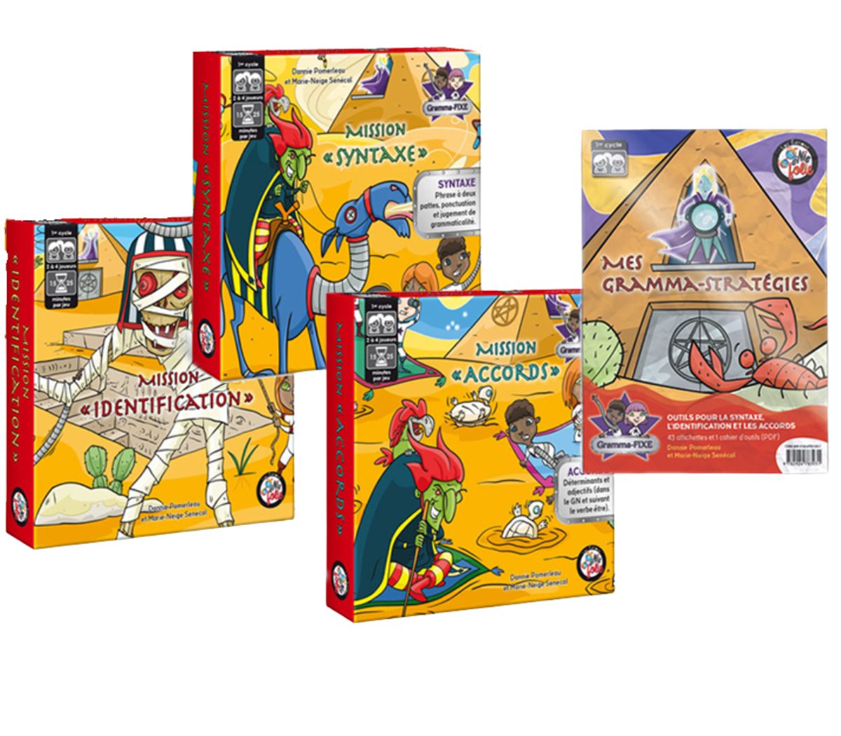 Gramma-Fixe – Collection complète | Jeux de grammaire 1er cycle – LES ...