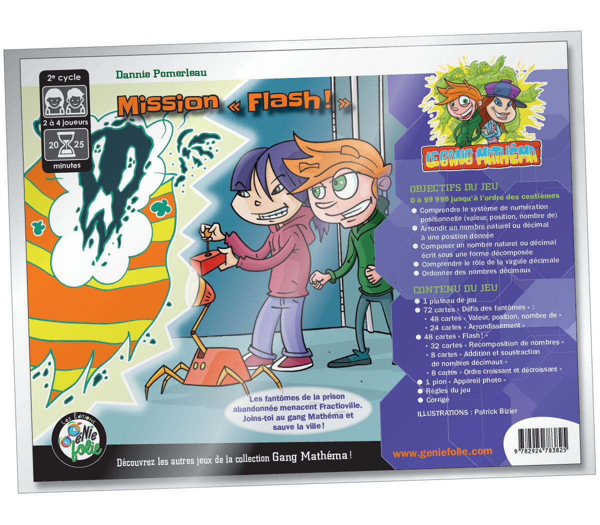 Mission « Flash! » – LES ÉDITIONS GÉNIE FOLIE